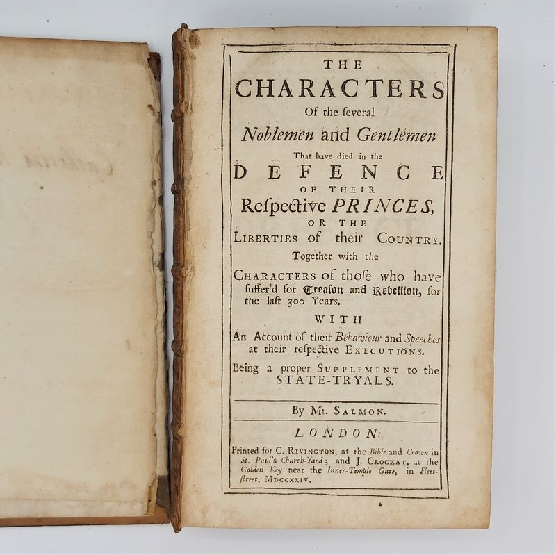 The Characters of the several Noblemen and Gentlemen that have died in ...